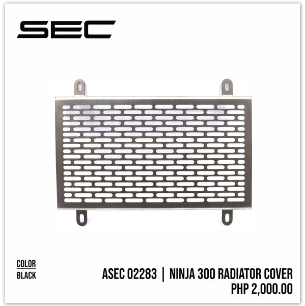 Ninja 300 Radiator Cover – SEC Motosupply